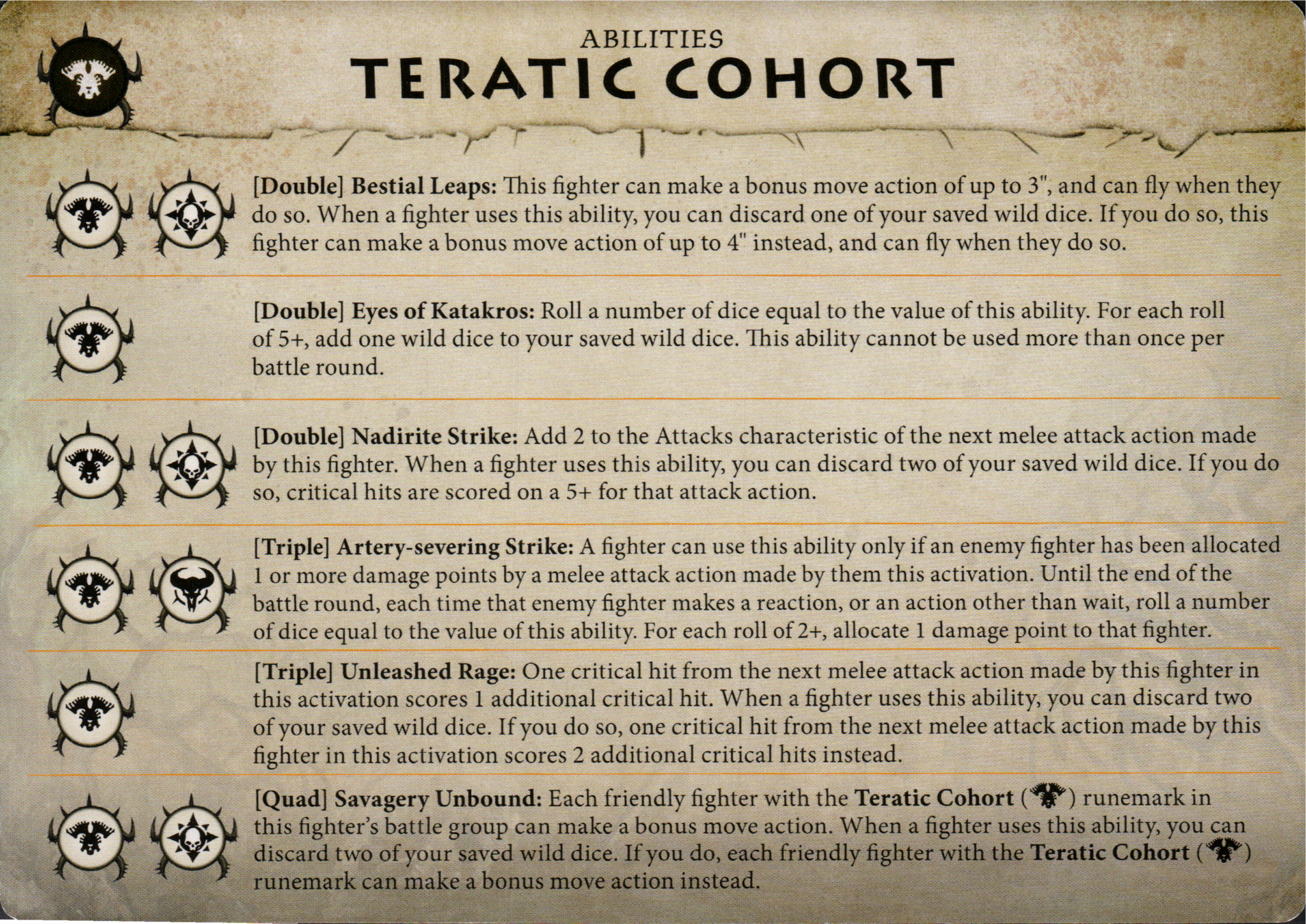 Warcry: Briar & Bone Card Gallery - Battle Mallet